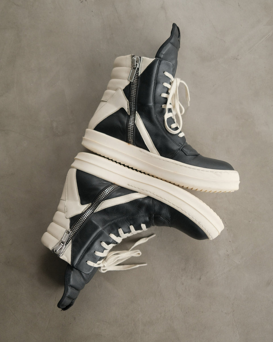 RICK OWENS SS23 Geobaskets Sneakers – Around The Shoes